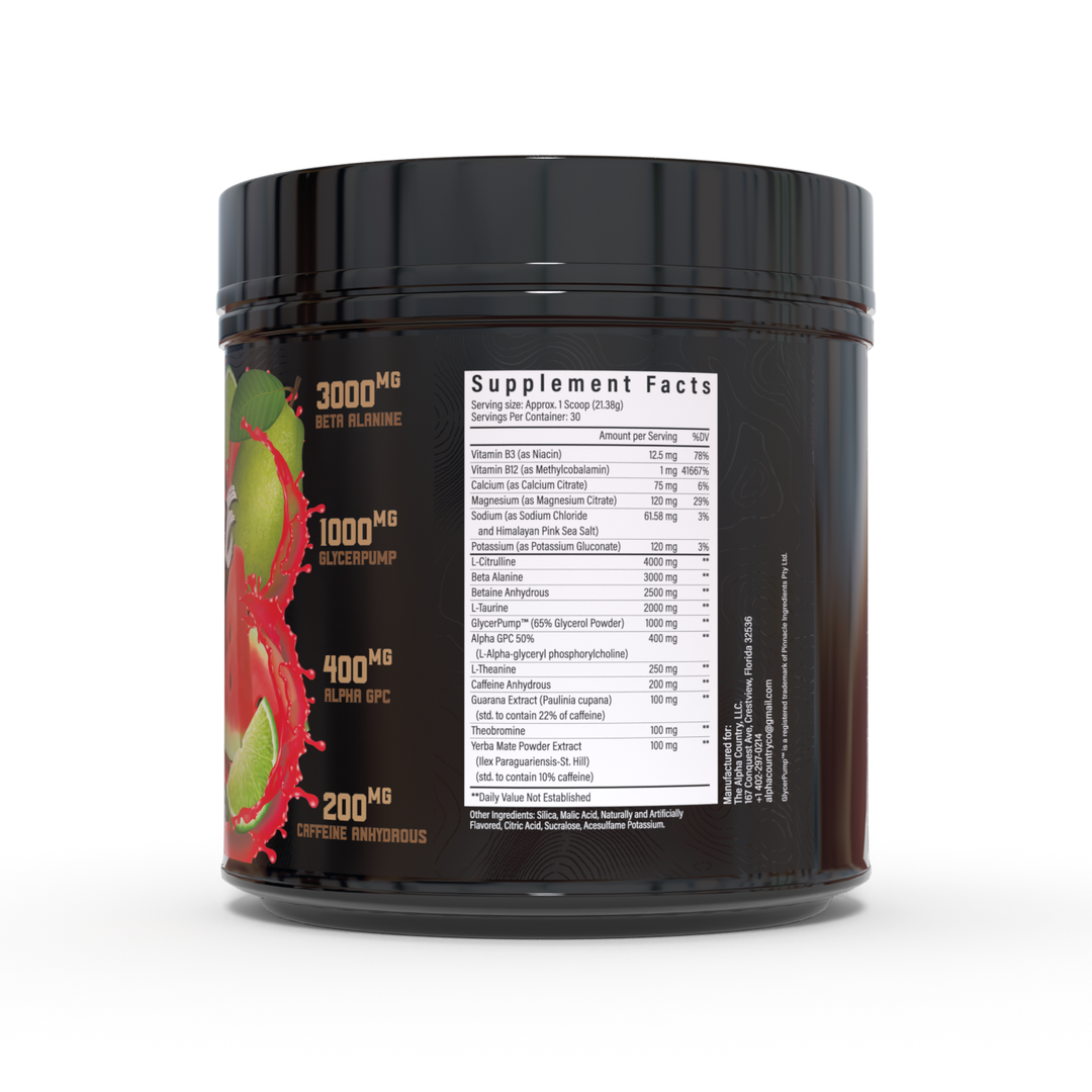 BANGALORE | PRE WORKOUT – Alpha Country Training + Nutrition